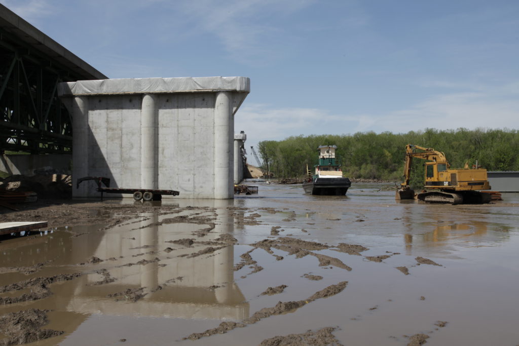 High water suspends turnpike bridge work | News, Sports, Jobs ...